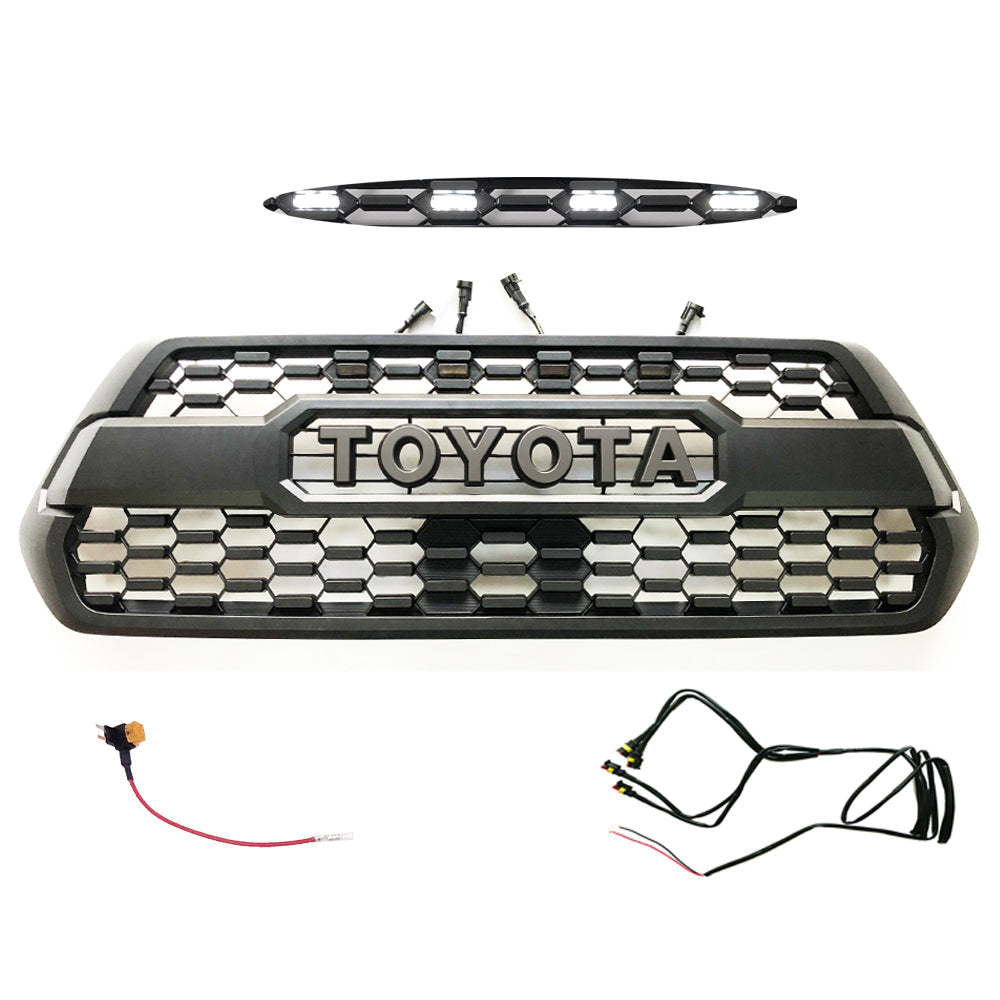 3RD GEN Tacoma Trd Pro GRILLE FIT FOR TOYOTA TACOMA 2016-2017 – Auto ...